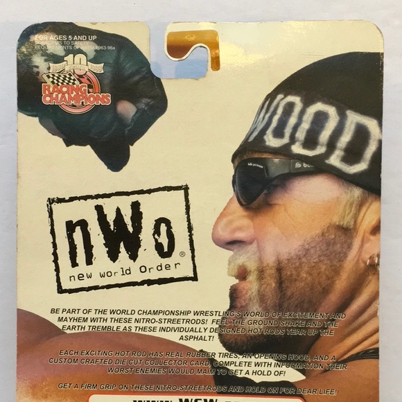 Toys | Stevie Ray Nwo Wcw Nitrostreet Rods Die Cast Car Damaged ...